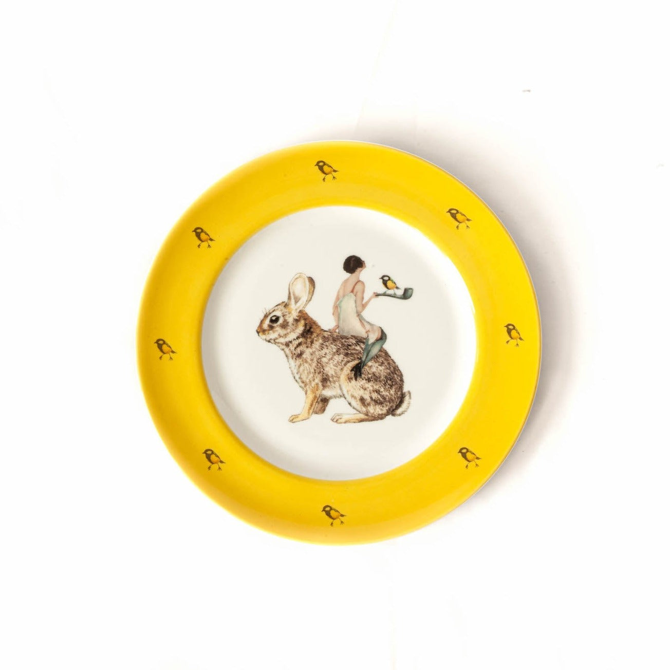 Angel Bespoke Plate Yellow – Ali Miller